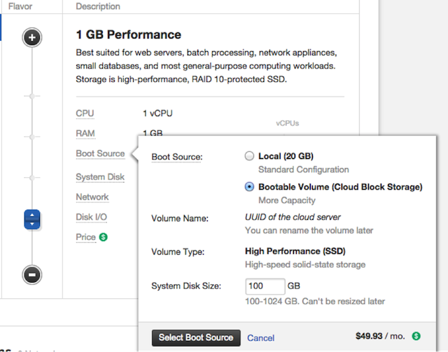 Boot Rackspace Cloud Servers From A Cloud Block Storage Volume The Official Rackspace Blog
